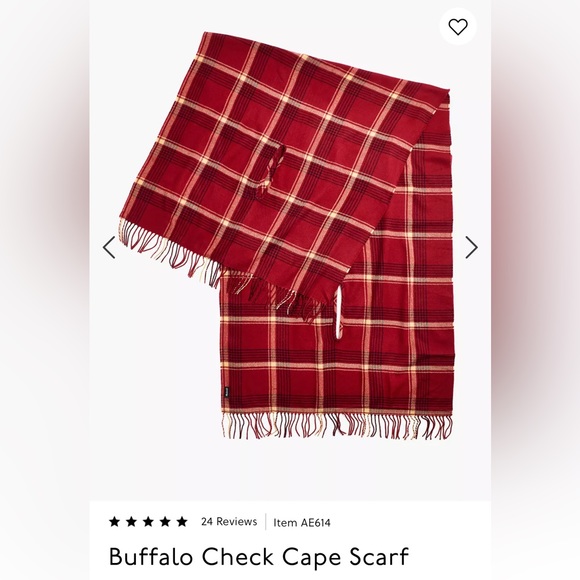 Madewell | Accessories | Nwt Buffalo Check Cape Scarf | Poshmark